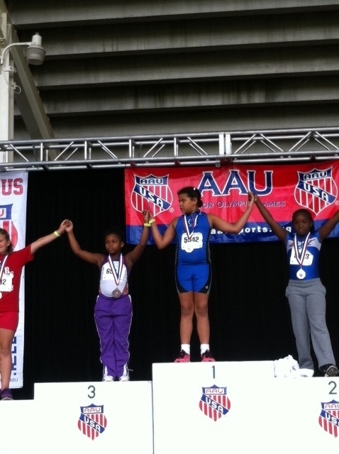 TRACK: Area athletes win five AAU Junior Olympics titles