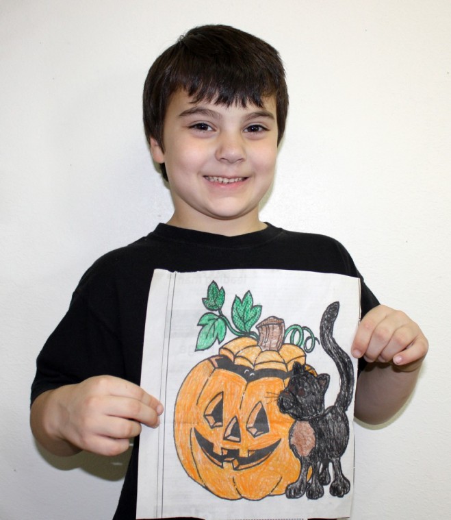 Coloring contest winner