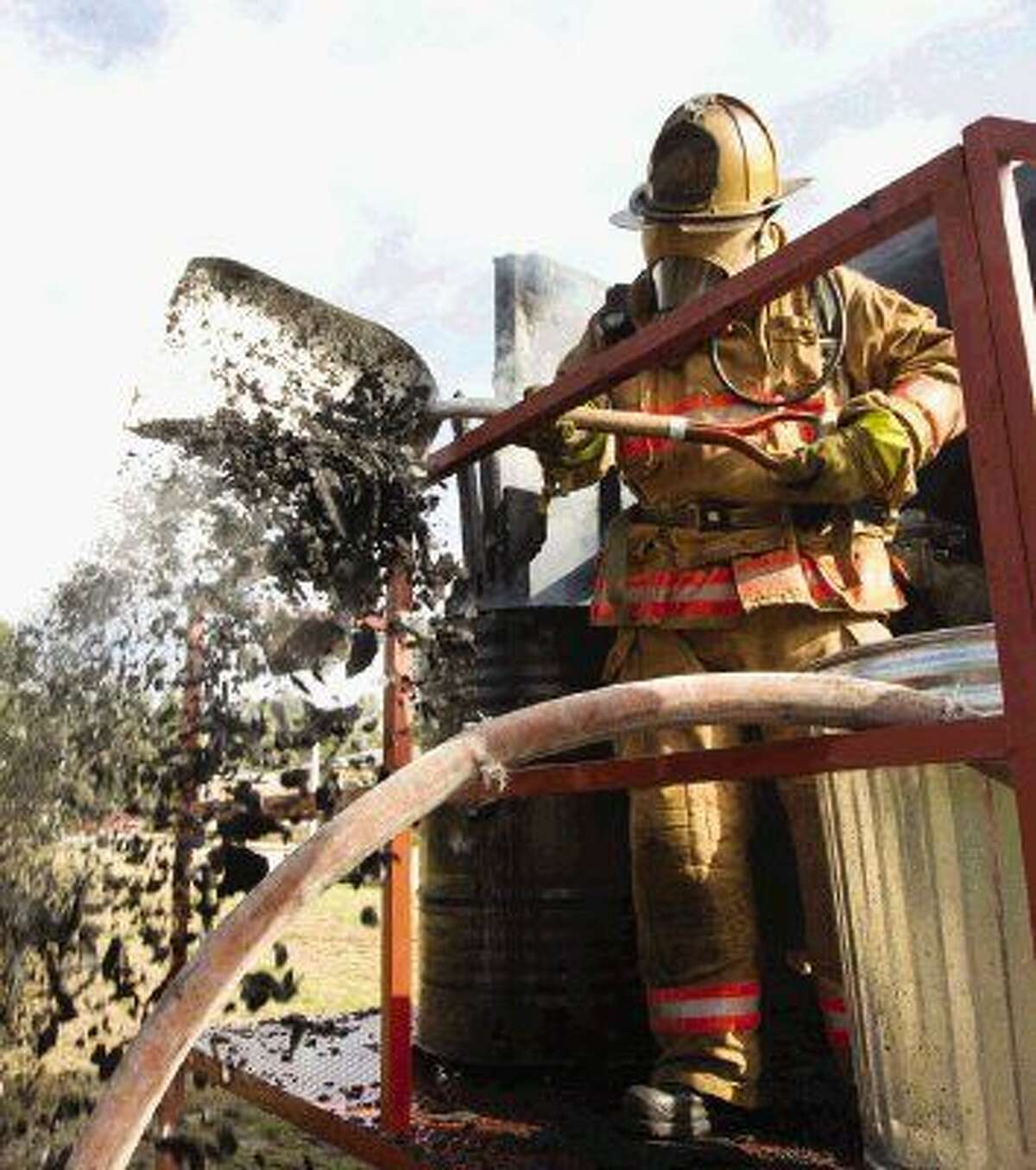 College’s flashover chamber a valuable training tool