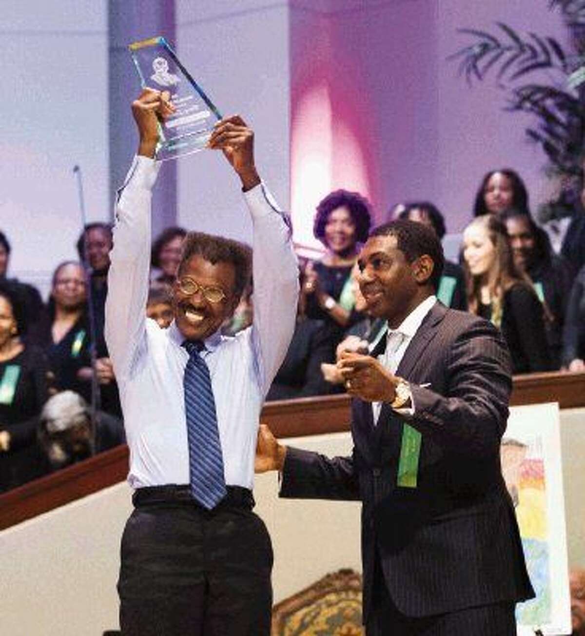 Two honored as Woodlands community celebrates life and legacy of MLK Jr.