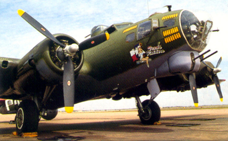 Texas Raiders B-17 returns to Lone Star Executive Airport