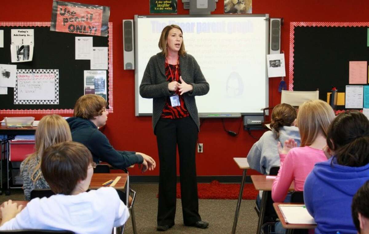 Junior high teacher wears many hats