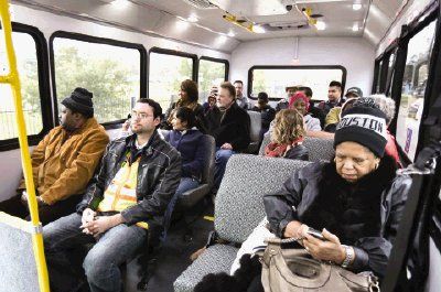 Conroe Connection holds grand opening ceremony for public bus system