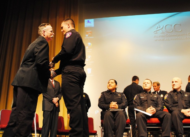 Alvin Community College holds Police Academy graduation