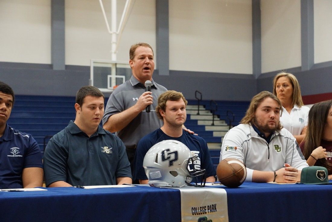 ATHLETICS: College Park student-athletes sign letters of intent