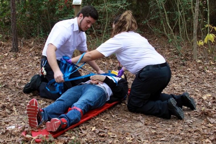 Mock disaster drill teaches students real life scenario