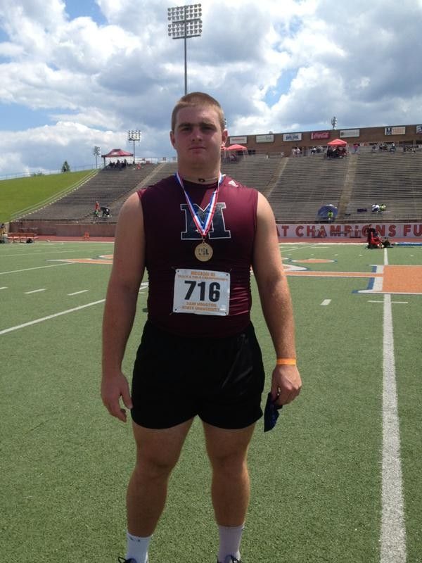TRACK AND FIELD: Magnolia’s Nigh takes gold in shotput at Region III ...