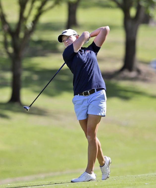 TWHS grad Lewis shares LPGA lead after 69