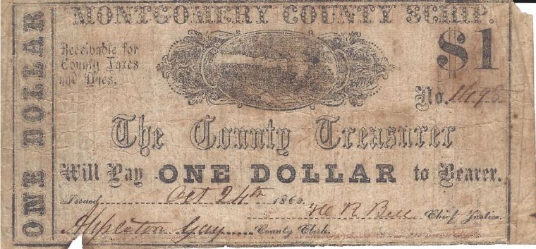 Civil War-era currency and scrip increasingly rare and valuable