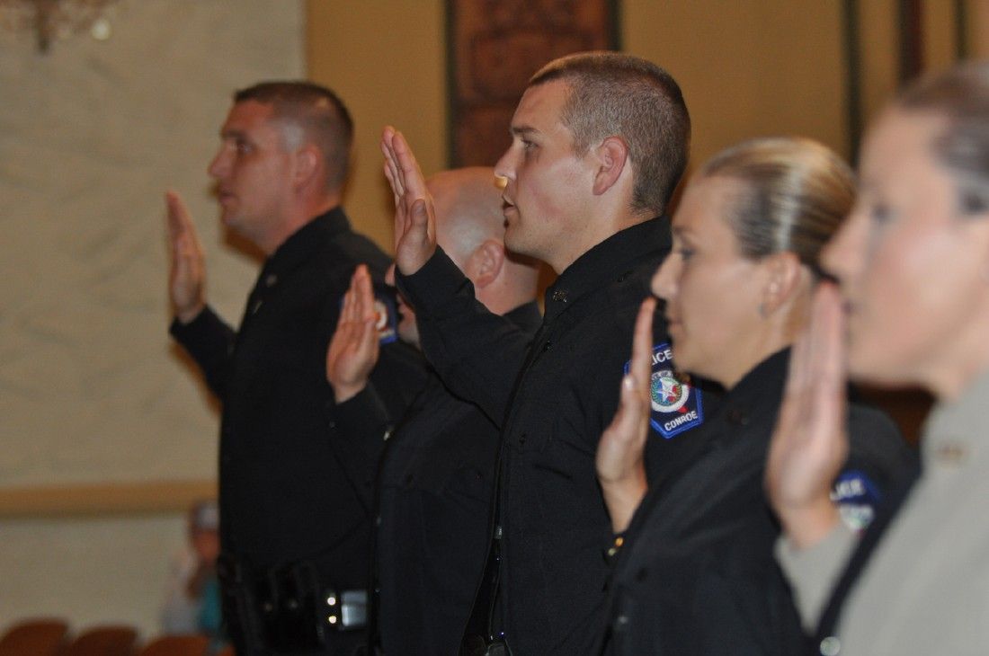 Conroe Police Department graduates latest academy class