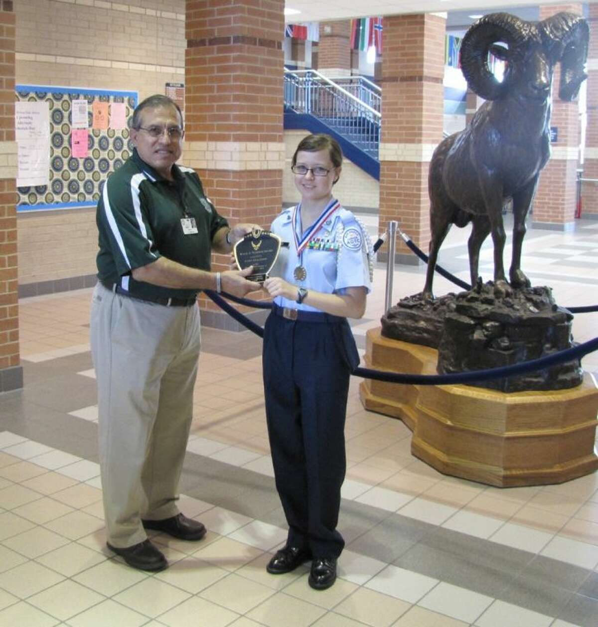 AFJROTC cadets win summer leadership program awards