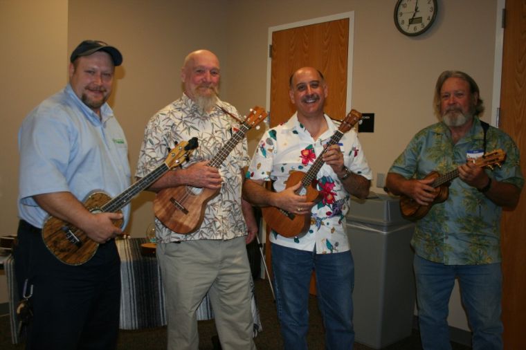 Ukulele group forms at R.B. Tullis Library