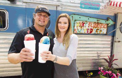 Landscaper’s Funky Flamingo Snow Cone Co. takes flight in Magnolia