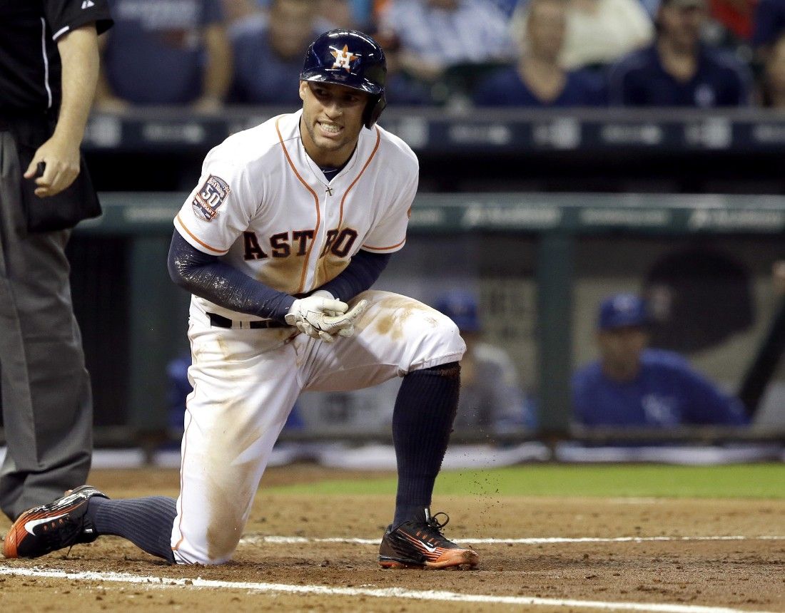 MLB: Astros’ Springer headed to 15-day DL with broken right wrist