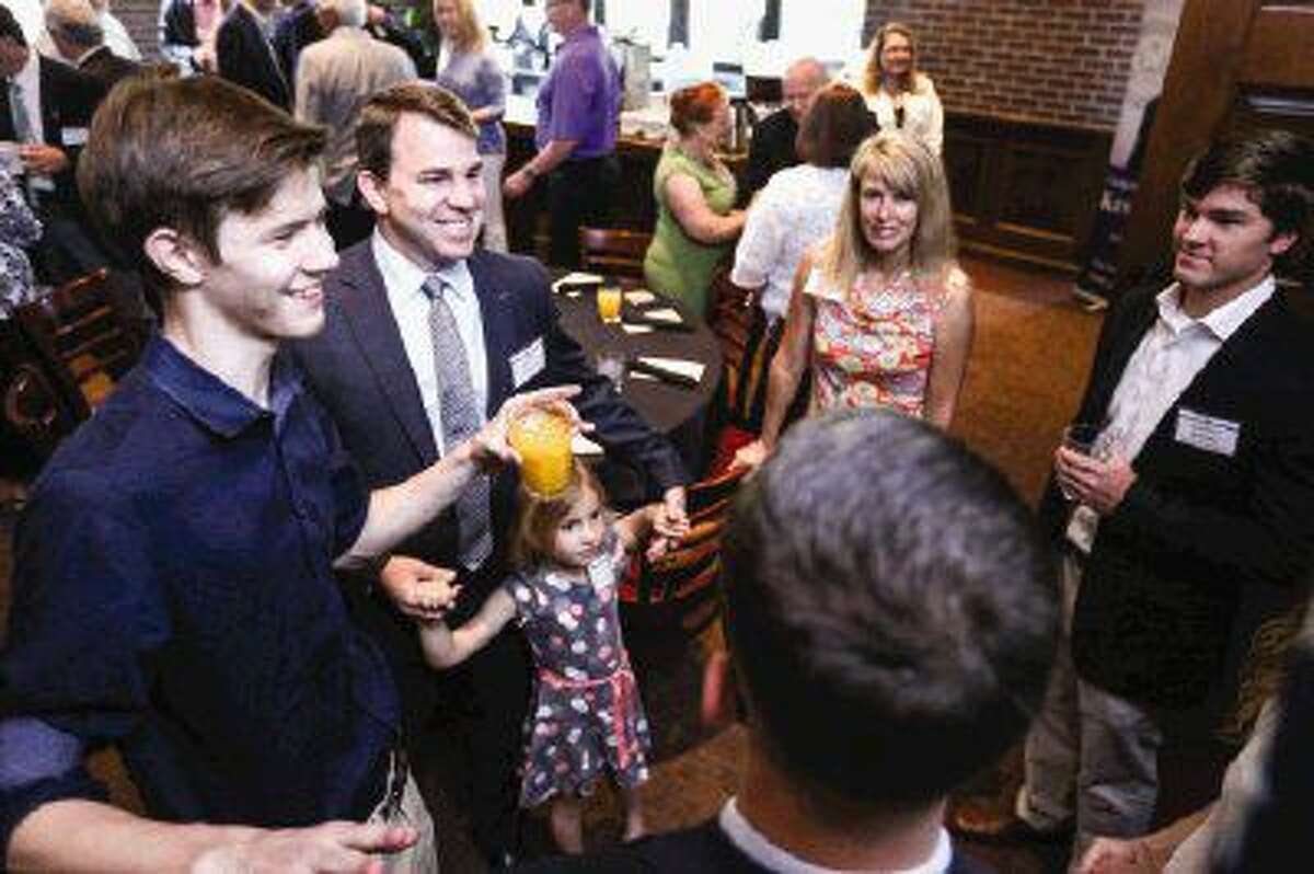 Brady hosts breakfast for nine academy appointees
