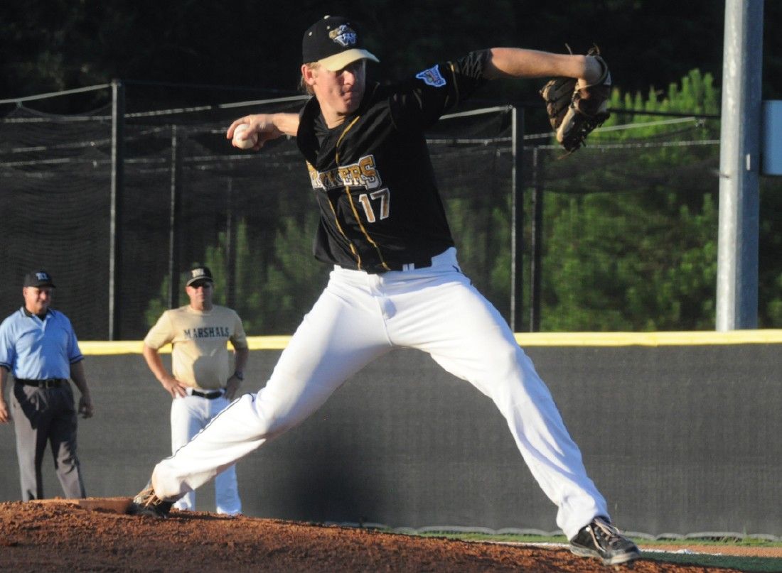 BASEBALL: Strykers top Texas Marshals 2-1