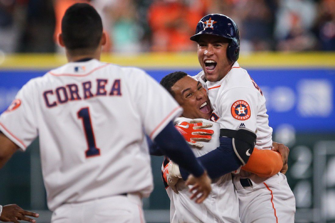 MLB: Springer’s RBI single in 11th lifts Astros over Reds 5-4