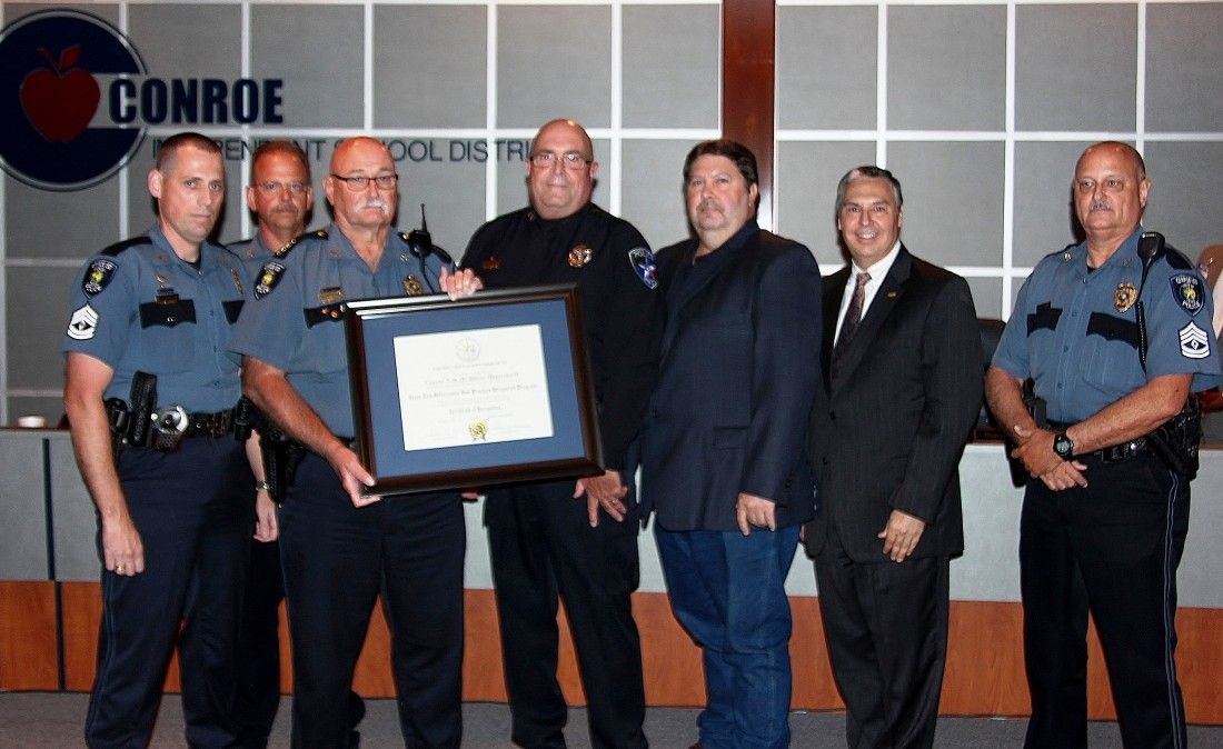 Conroe ISD police considered one of the best in state