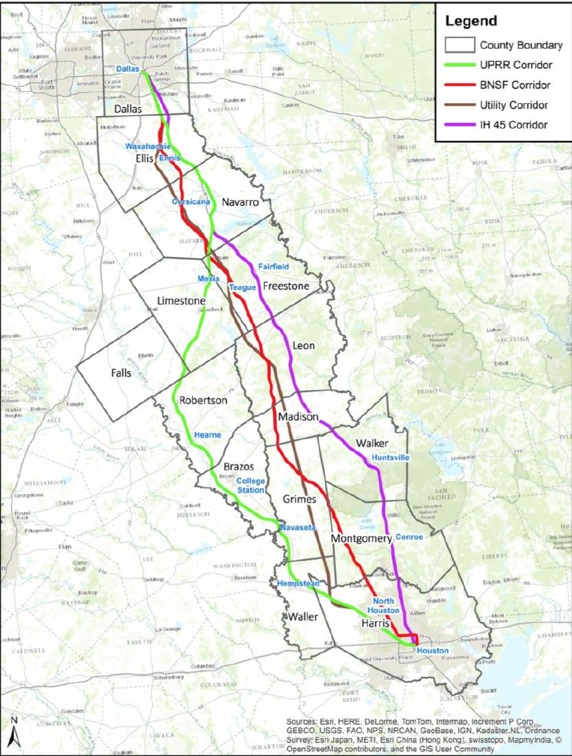 Utility corridor gets nod for high-speed rail