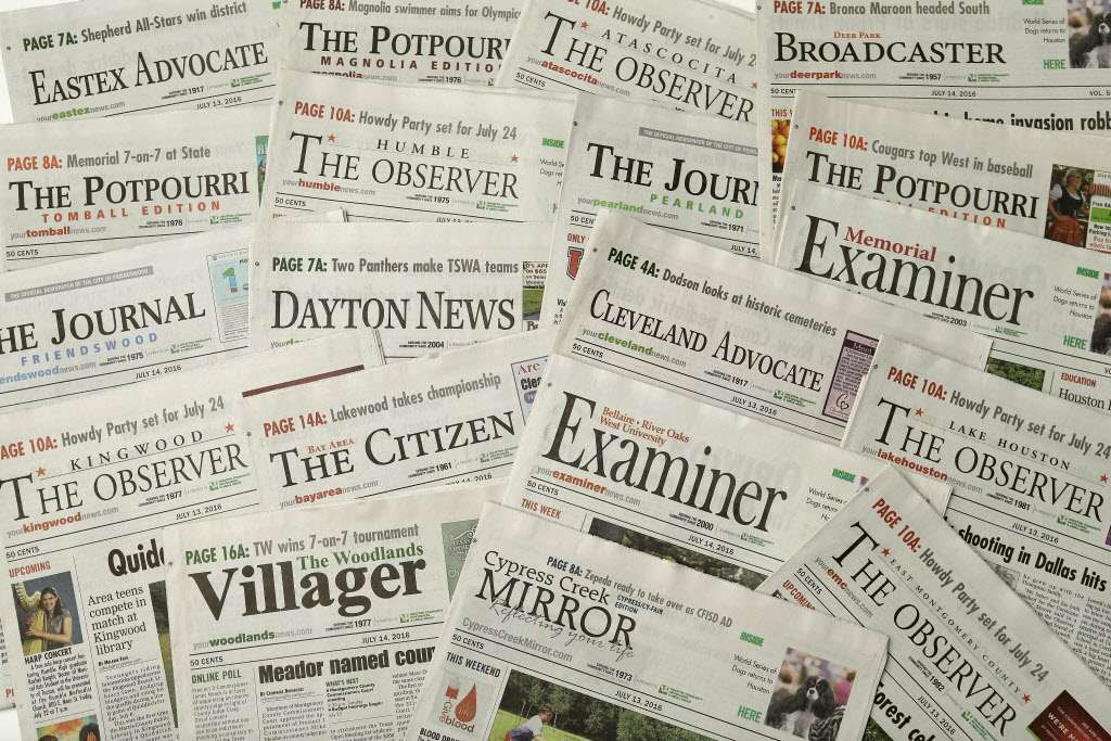 Hearst purchases community newspapers across Houston’s suburbs