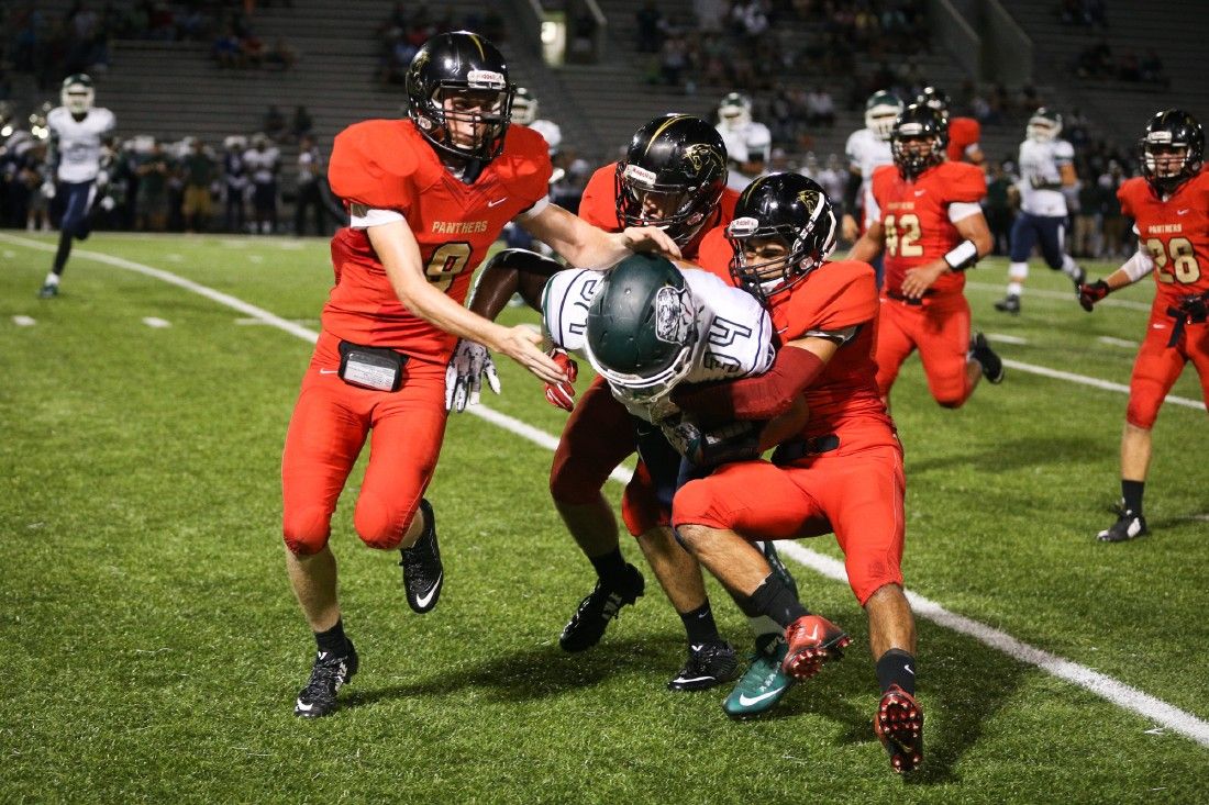 FOOTBALL: Rudder controls the line to top Caney Creek in district opener