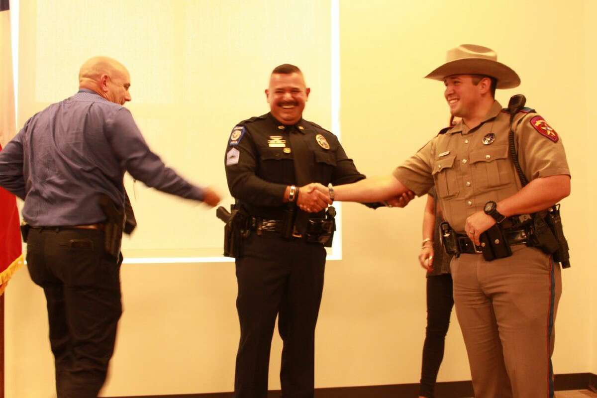 Conroe PD promotes three officers