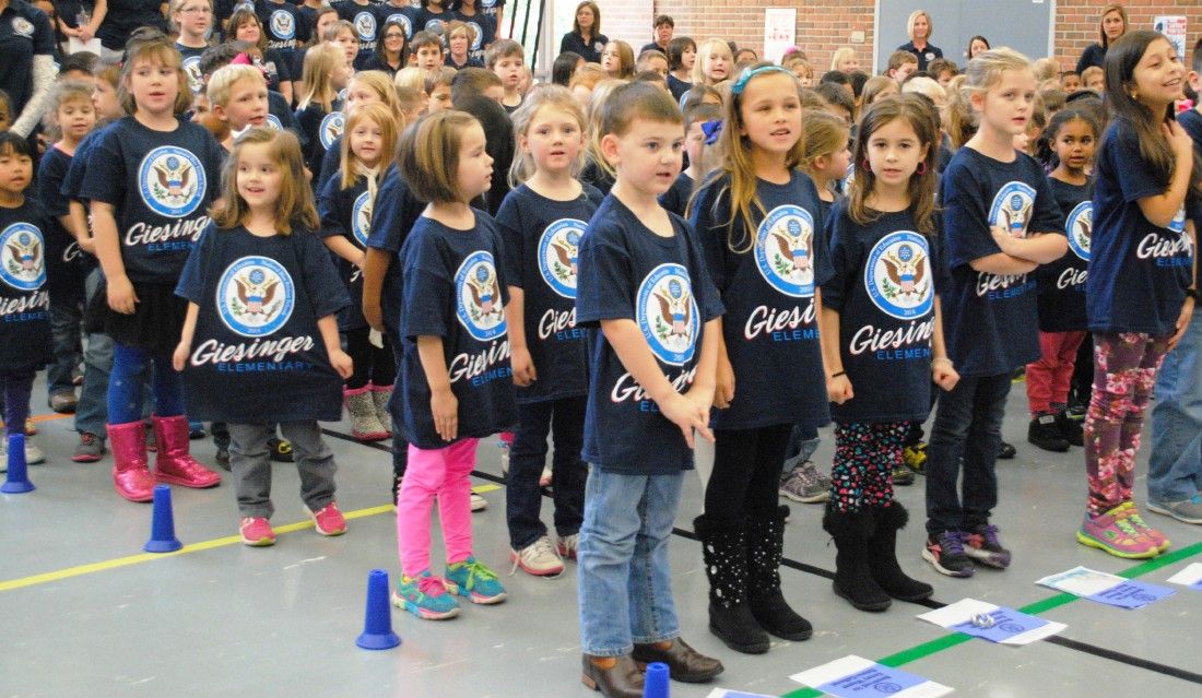 Giesinger Elementary celebrates Blue Ribbon award