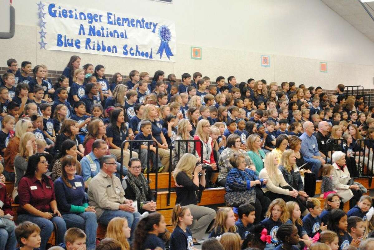 Giesinger Elementary celebrates Blue Ribbon award
