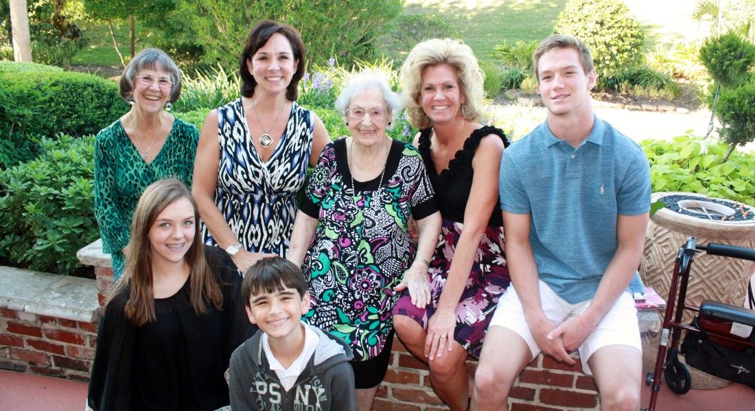 Krakue celebrates 100th birthday with family