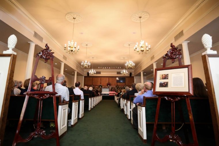 Mourners bid Judge Cates farewell