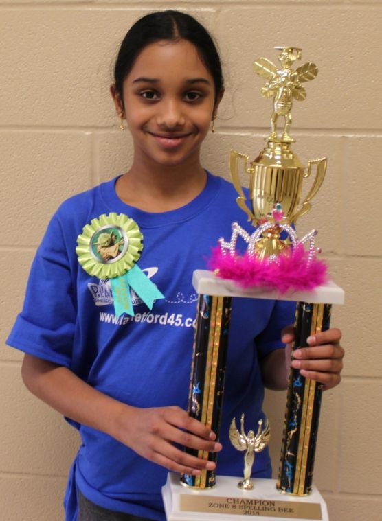 Fifth-grader puts in long hours to become spelling bee champion