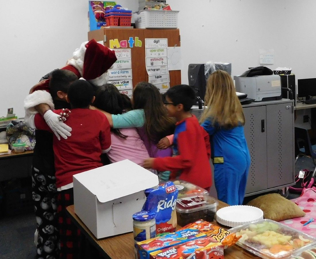 Lions share in Polar Express Day at Reaves Elementary