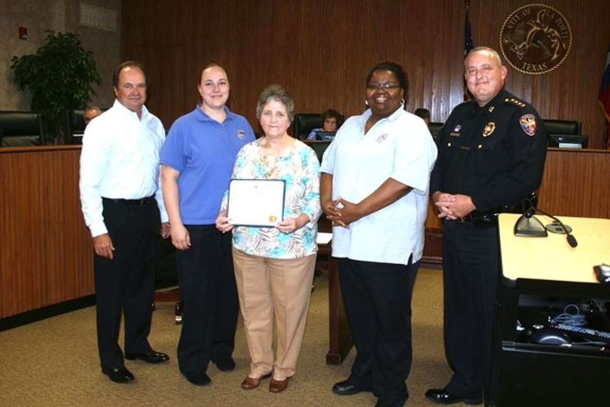La Porte Police honors telecommunications staff