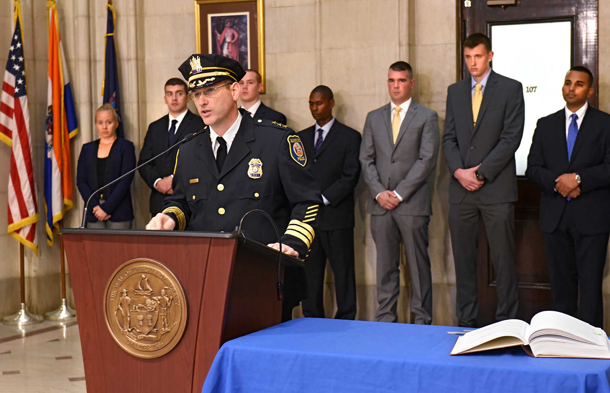 Albany police chief, civil rights leader head to Europe