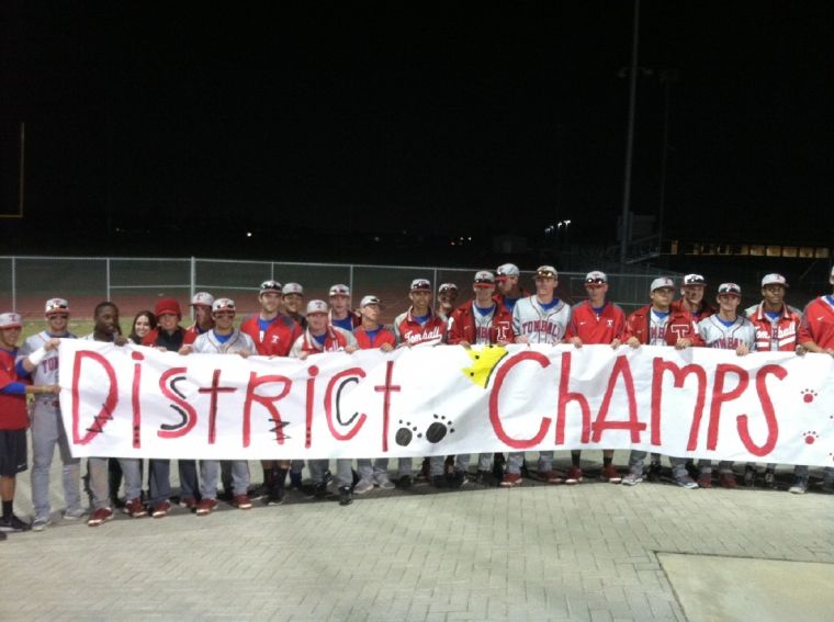 Tomball wins 22-4A district regular season baseball championship