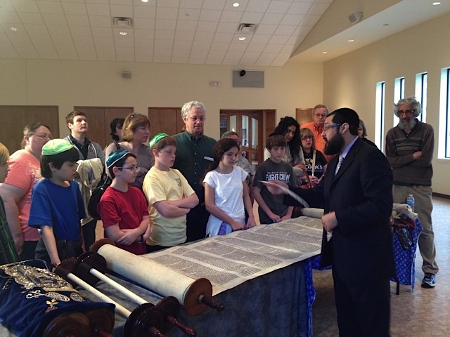 Holocaust Torah symbolizes peace, survival against the odds