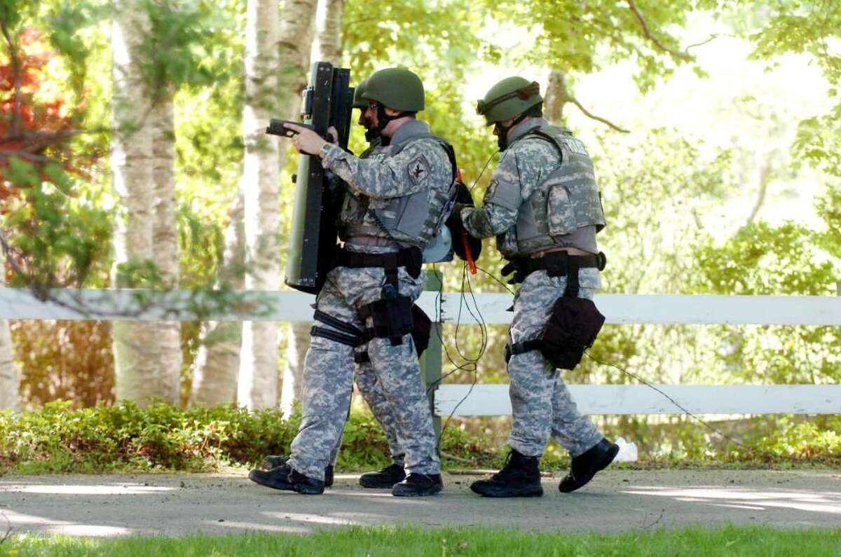SWAT team plays out hostage scenario