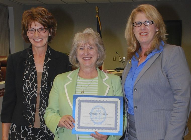 O’Brien honored for outstanding leadership