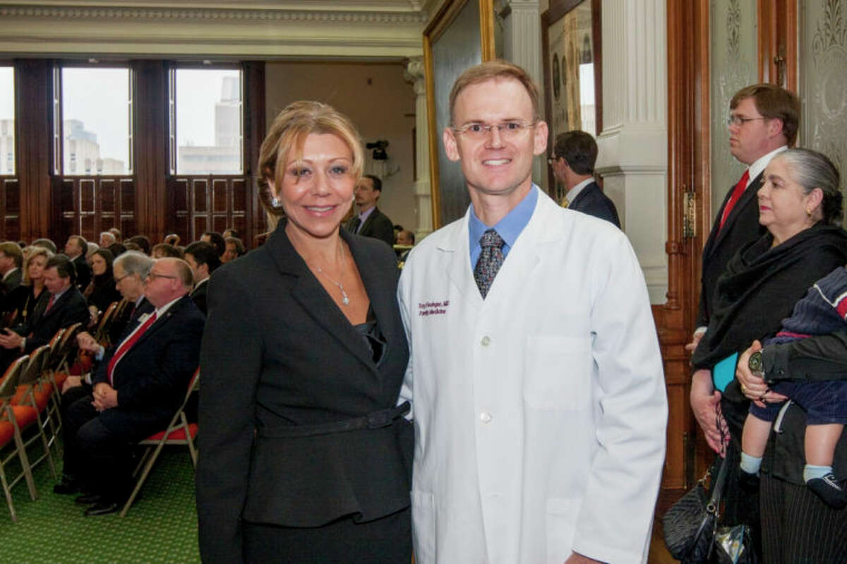 Sugar Land doctor honored at Capitol as "Physician of the Day"