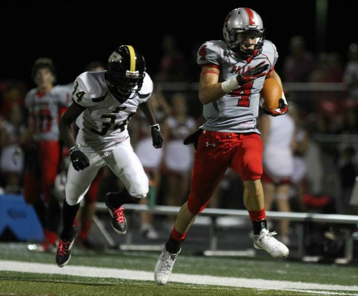 Huffman celebrates homecoming with a thrashing of Liberty, 62-13