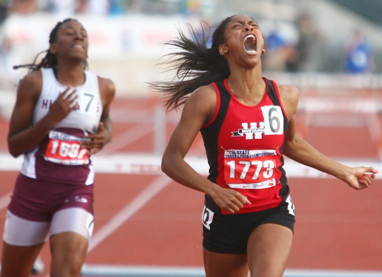 STATE TRACK AND FIELD: Westfield's Johnson wins pair of medals in hurdles