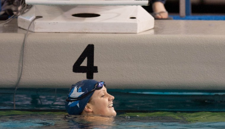 Double champ! Clements' Landeck wins two titles at state swim meet