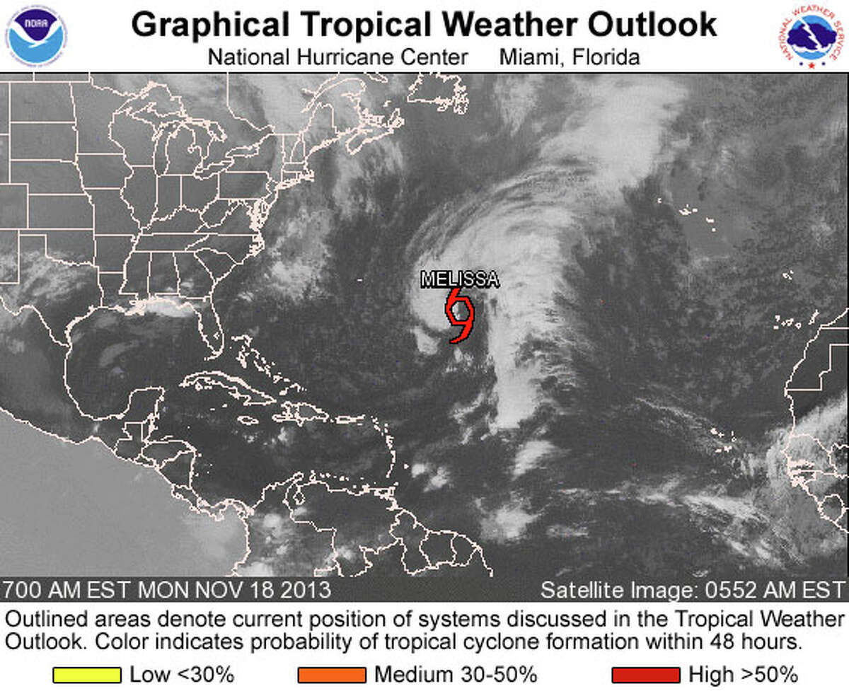 HURRICANE WATCH: Tropical Storm Melissa forms in the Atlantic Ocean