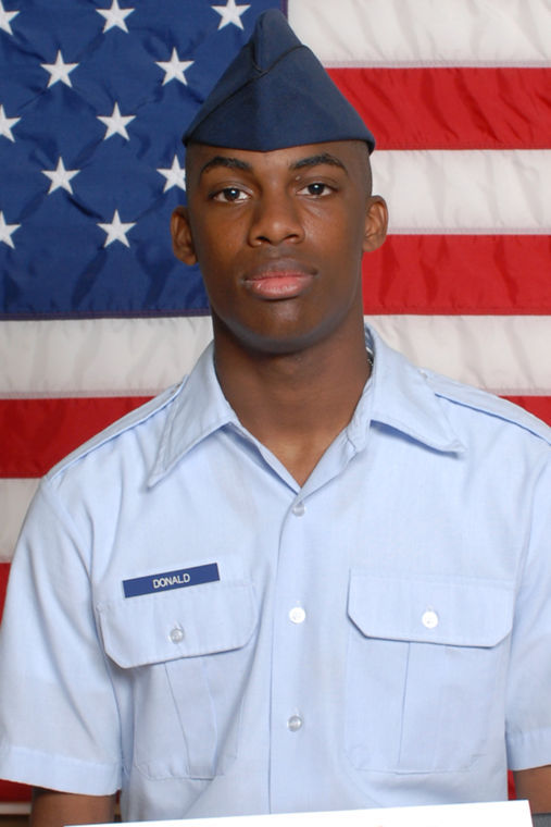 IN THE MILITARY: Anthony Donald of Houston