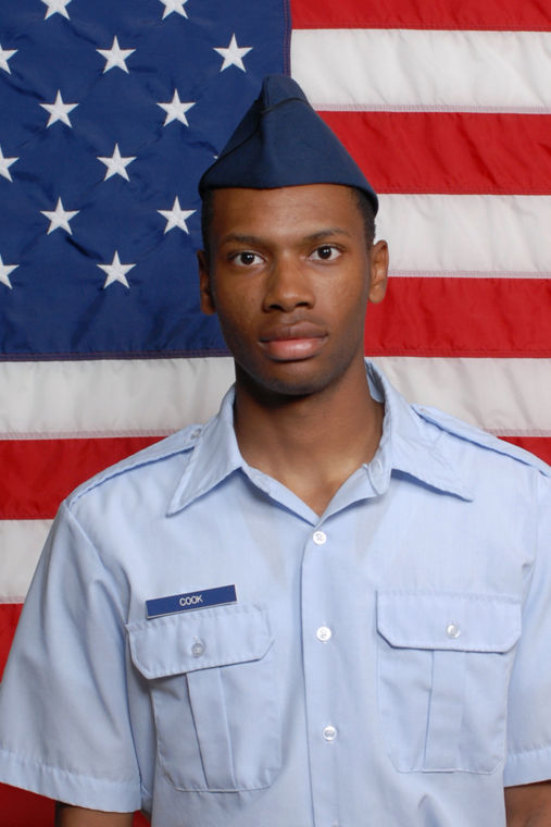 IN THE MILITARY: Damien L. Cook of Houston