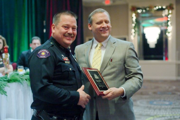 Pasadena police officer honored for saving child