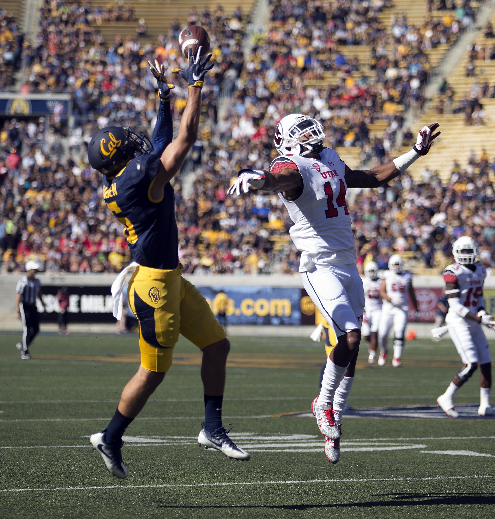 Cal’s Chad Hansen makes name on field, in end zone