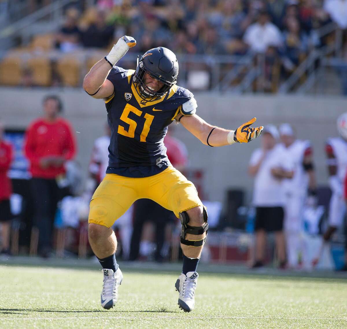 Cal’s Cameron Saffle trying to continue doing impressions on the field