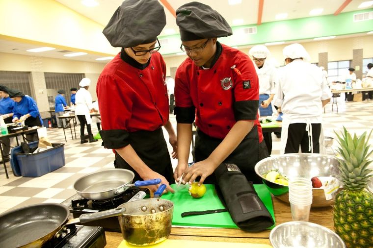 New Caney students win in cooking competition