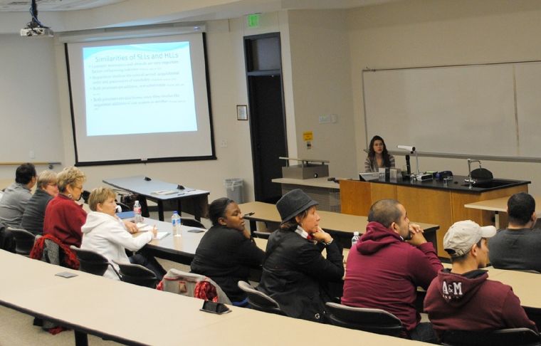 ACC instructor conducts workshop for Spanish teachers